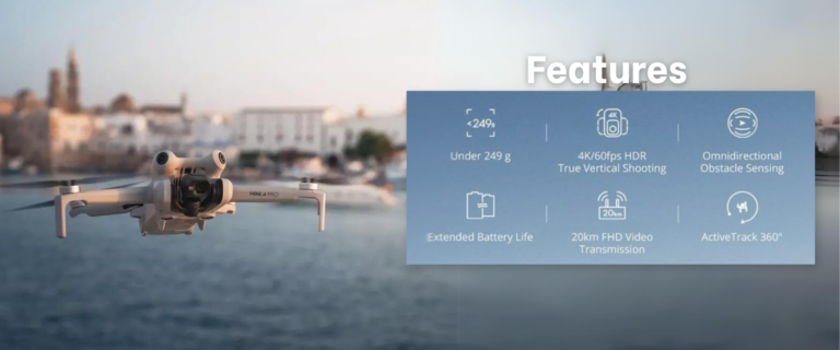 DJI Mini 4 Pro Drone Camera - Record 4K Videos | Buy now!