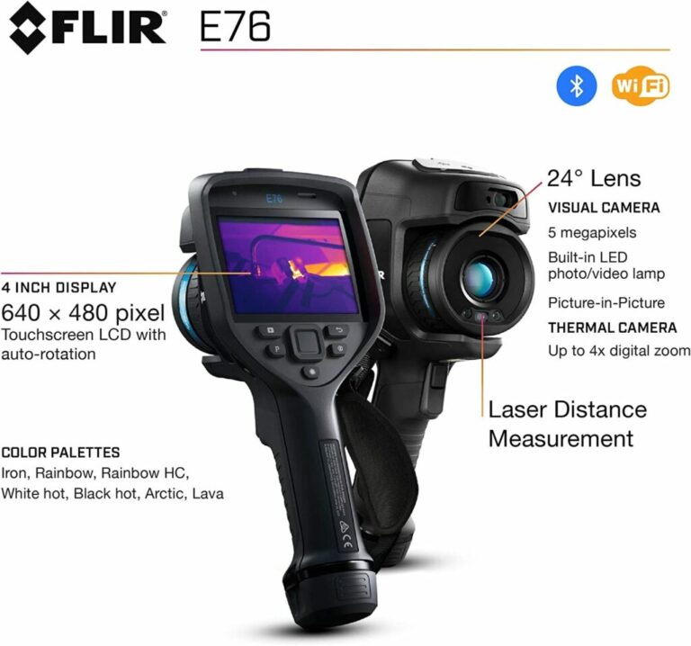 FLIR E76 Advanced Thermal Imaging Camera | XBOOM