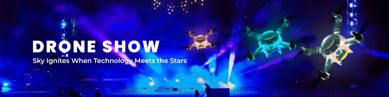 Drone Show Solutions | XBOOM India